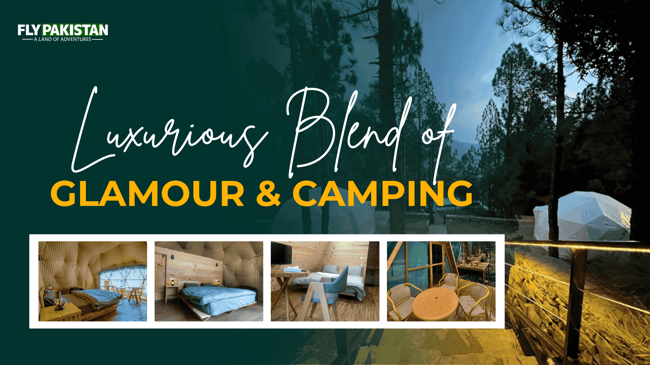 Khanabadosh Glamps Murree – Luxury Camping Experience in Pakistan